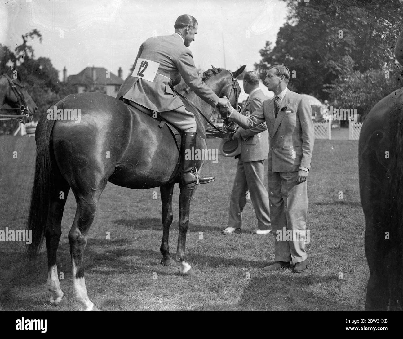 Duke of Kent attends Imber Court horse show . The Duke if Kent and Lord ...