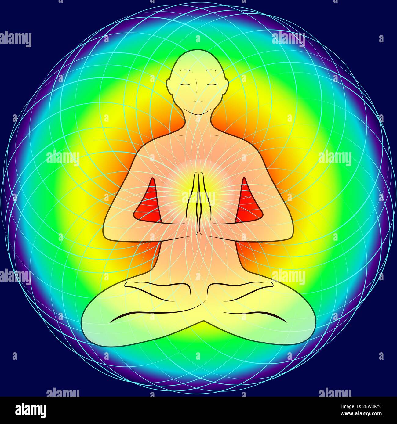 Positive energies Stock Vector Images - Alamy