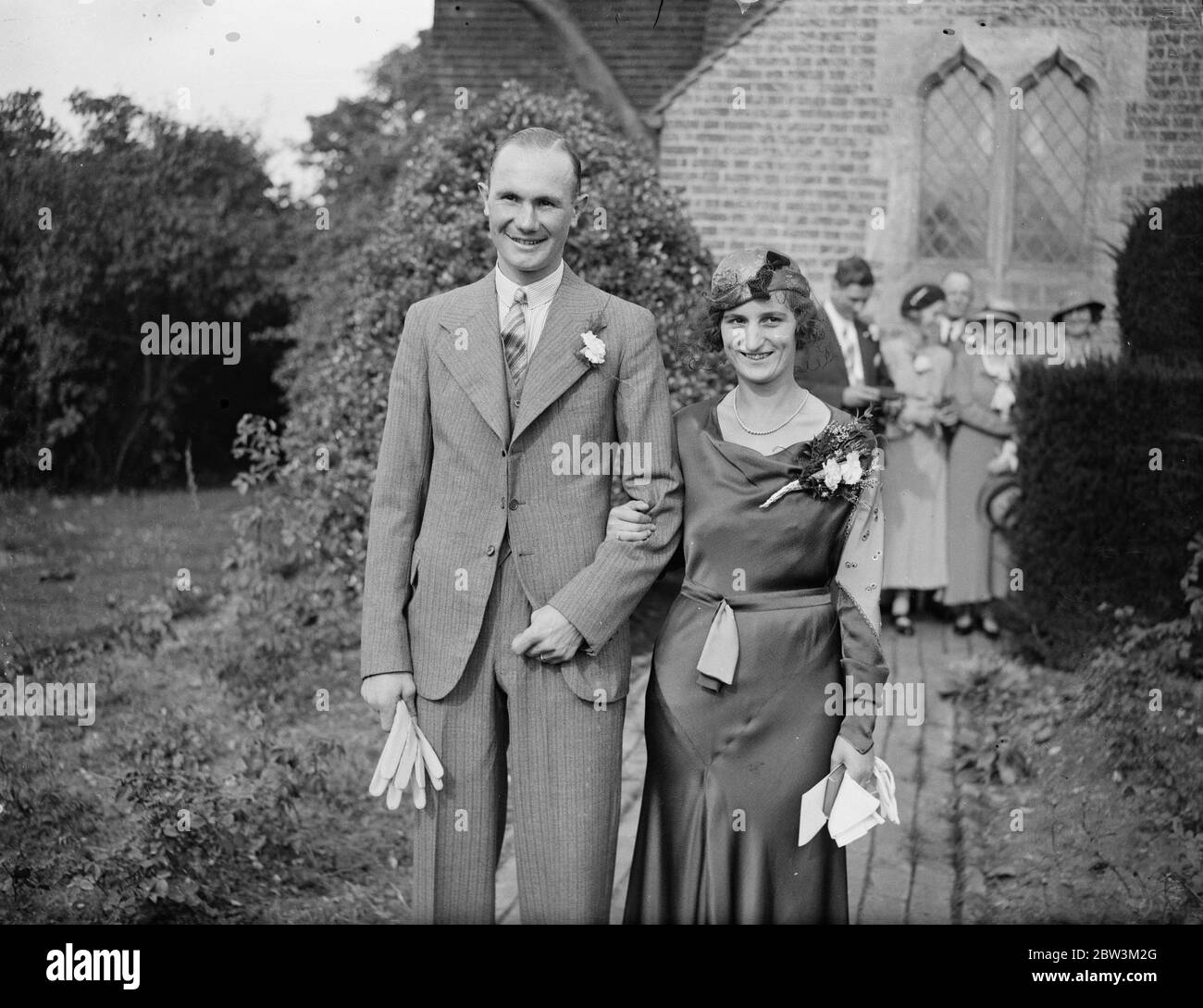 Famous Sussex cricketer has village wedding . John Langridge , the ...