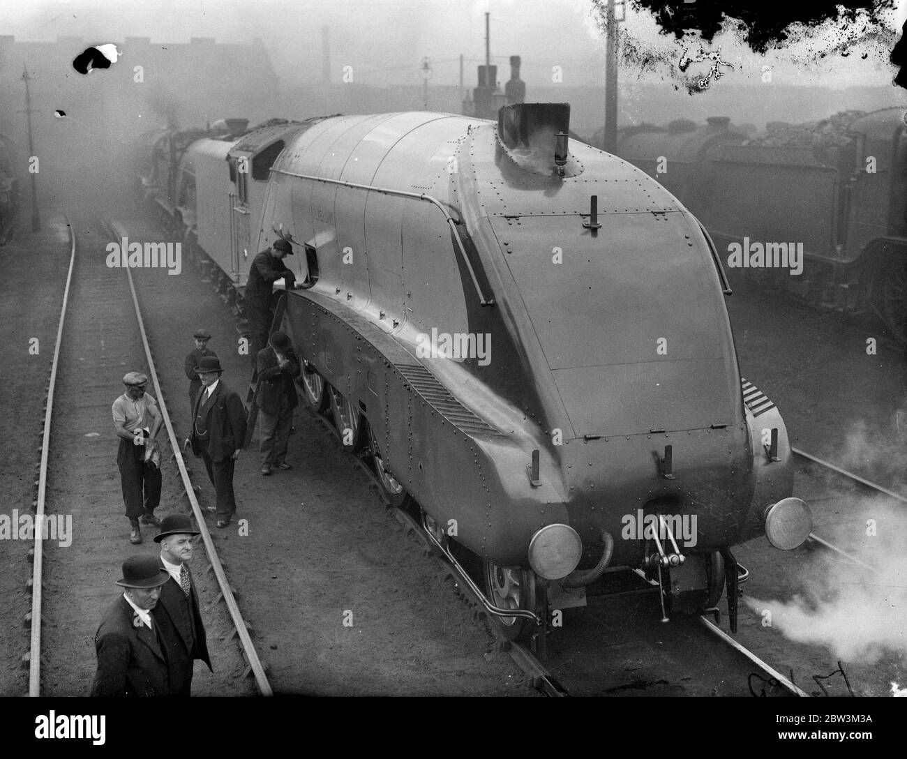 New streamlined express at Kingston Cross . Completely streamlined ...