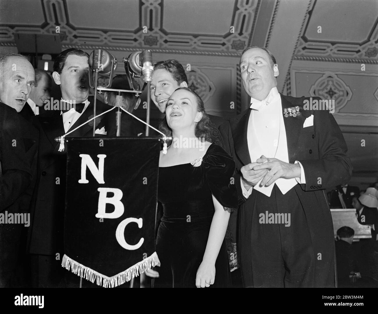 This picture shows left to right , Jimmy Gleason , Milton Berle ...