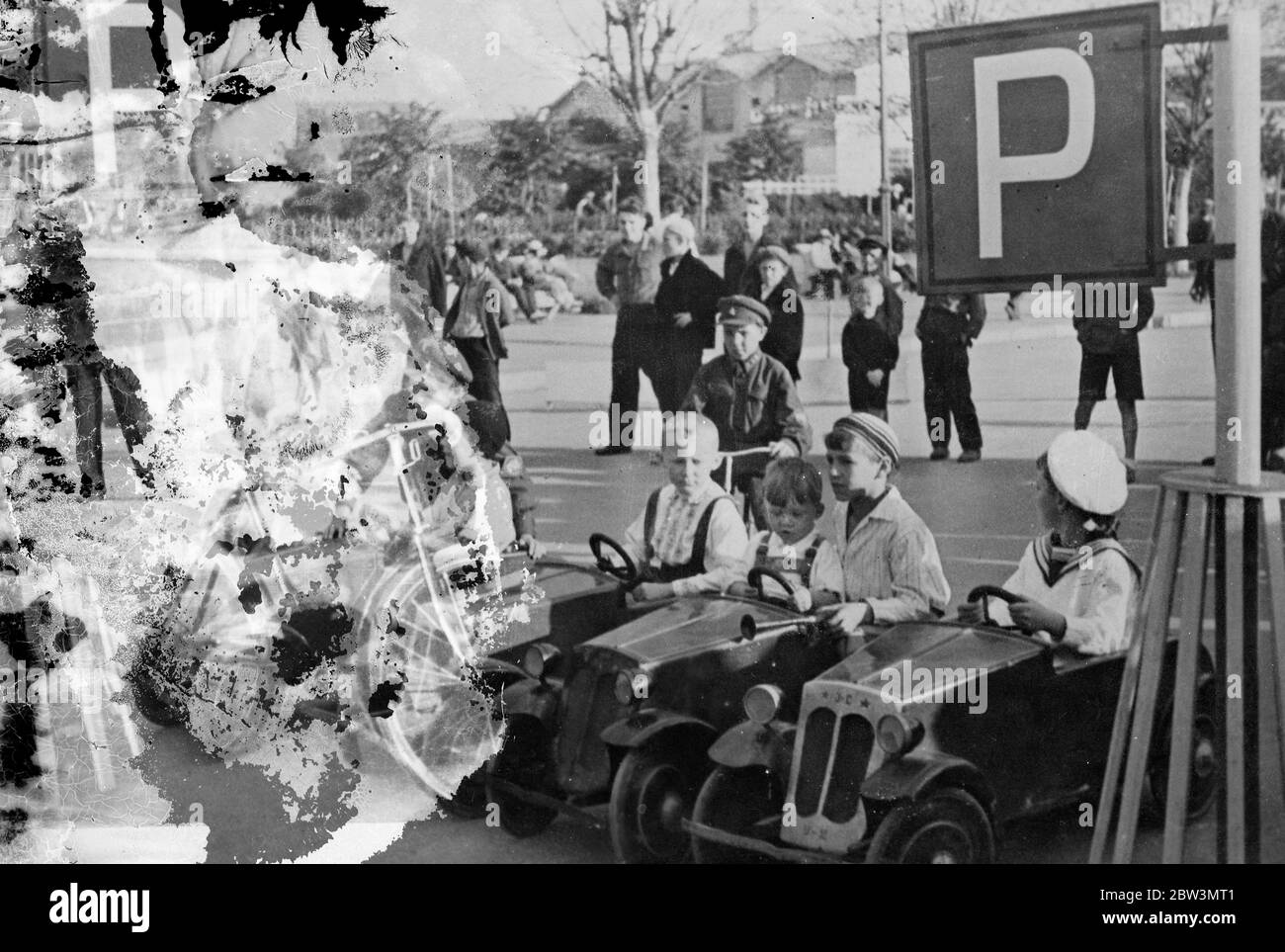 Miniature race Black and White Stock Photos & Images - Alamy