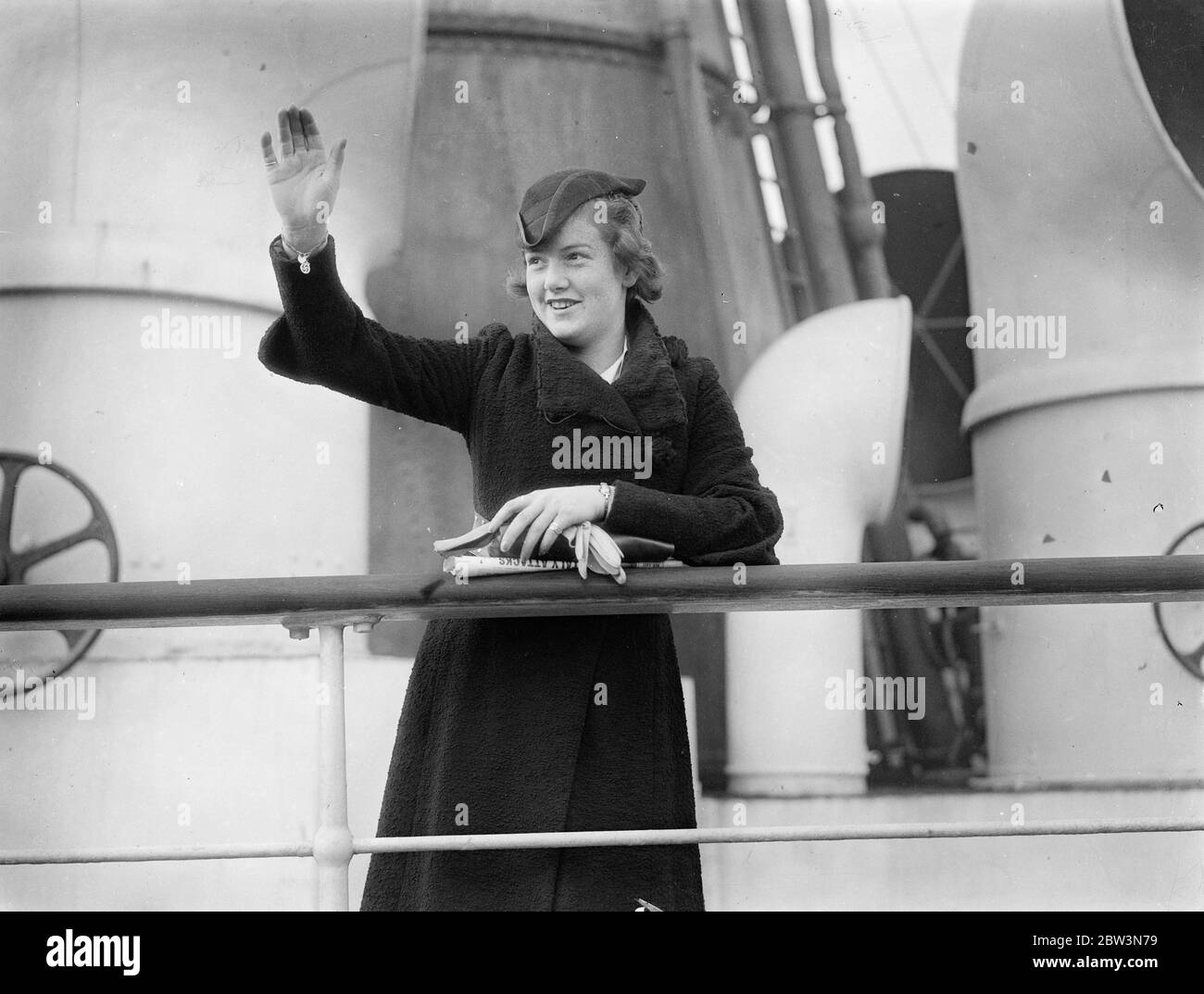 Pam Barton home from America . Miss Pamela Barton , the famous girl ...