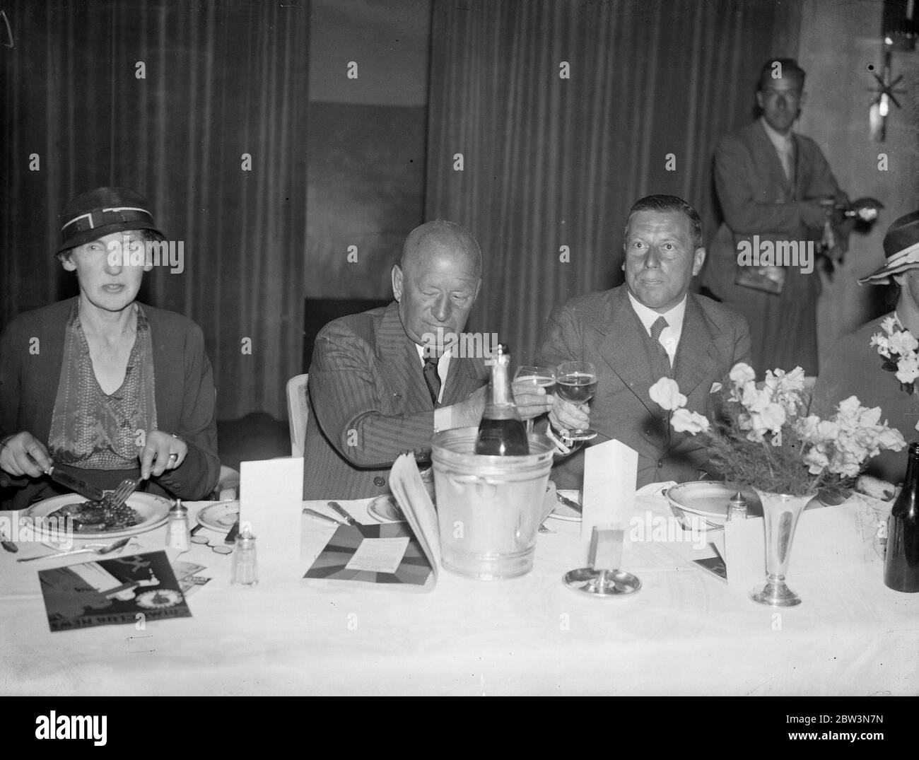 Charlie Peace pressides at crime club luncheon . The effigy of Charlie ...