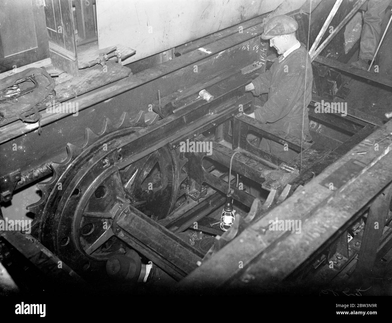 The end of London ' s first escalator . The first escalator that was ...