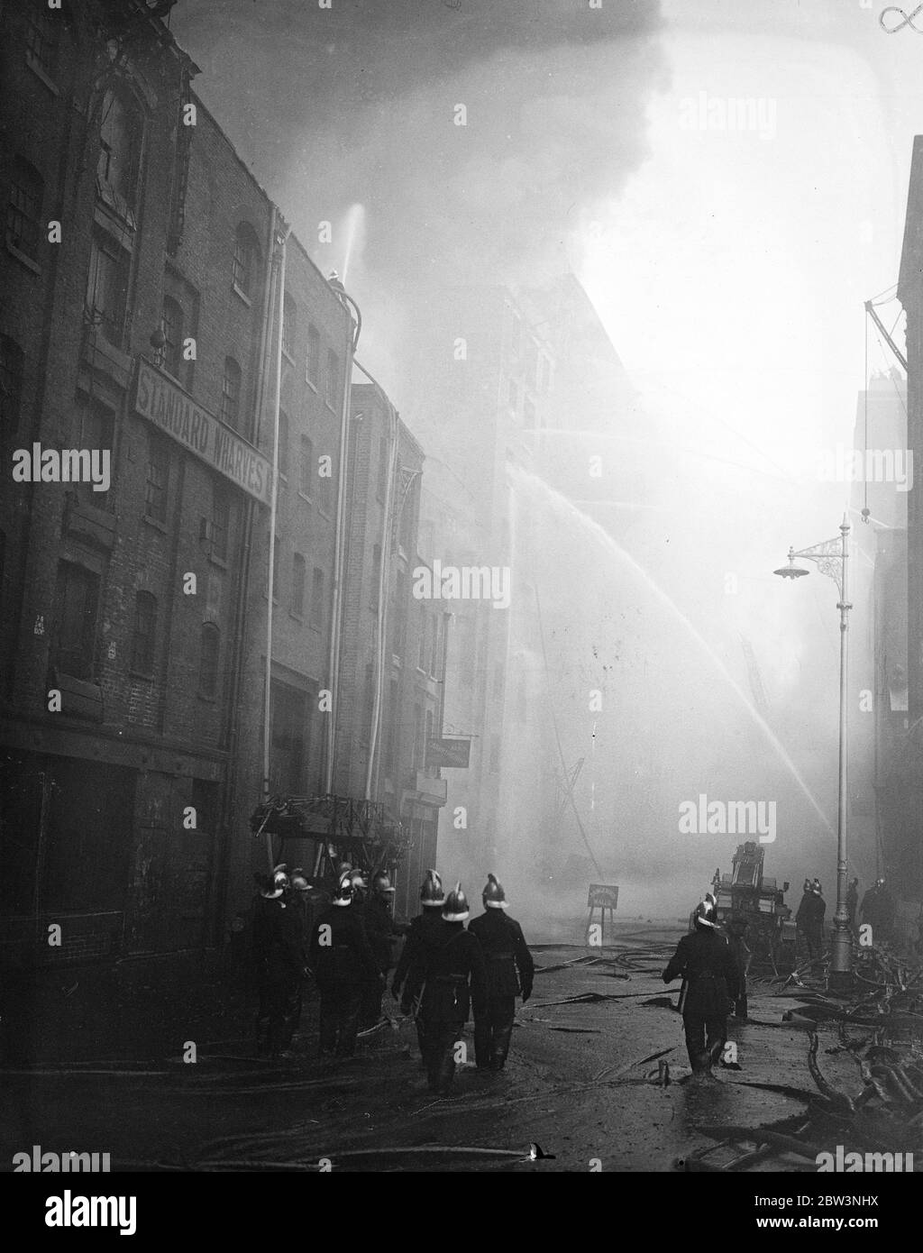 Work through building Black and White Stock Photos & Images - Alamy