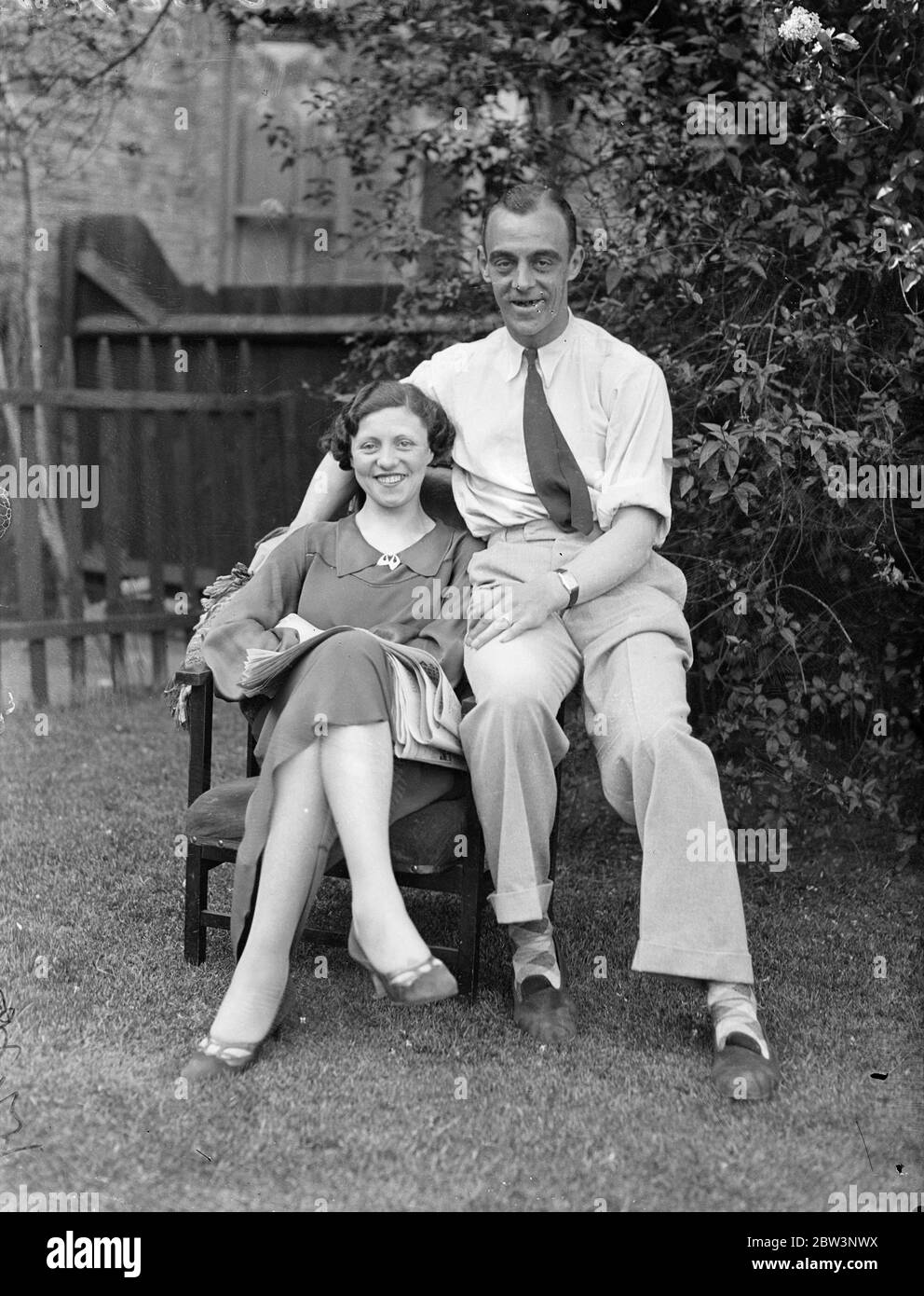 Netted ! Fulham Goalkeeper to wed London Girl Alfred Tootill , the ...