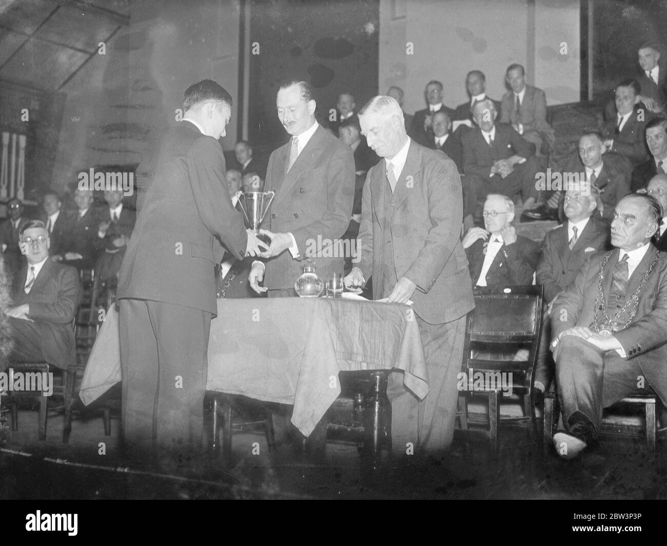 Duke of Gloucester President of Boys Clubs Federation , visits ...