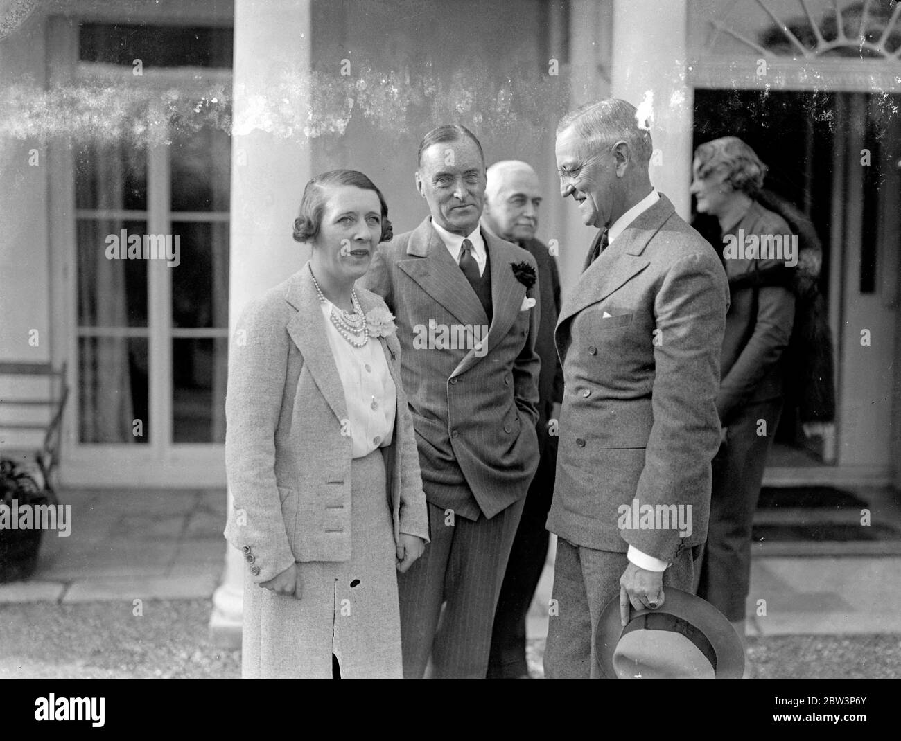 The American Ambassador , Mr Robert W Bingham , and the fourteen ...