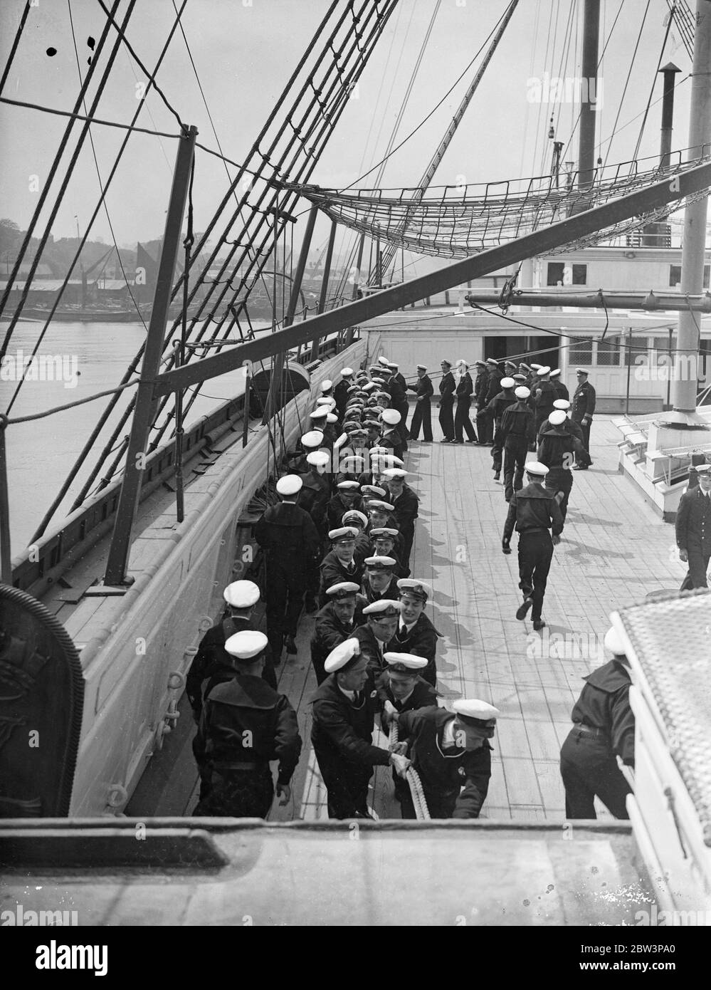 HMS Worcester , formerly HMS Frederick William, served between 1876 and ...
