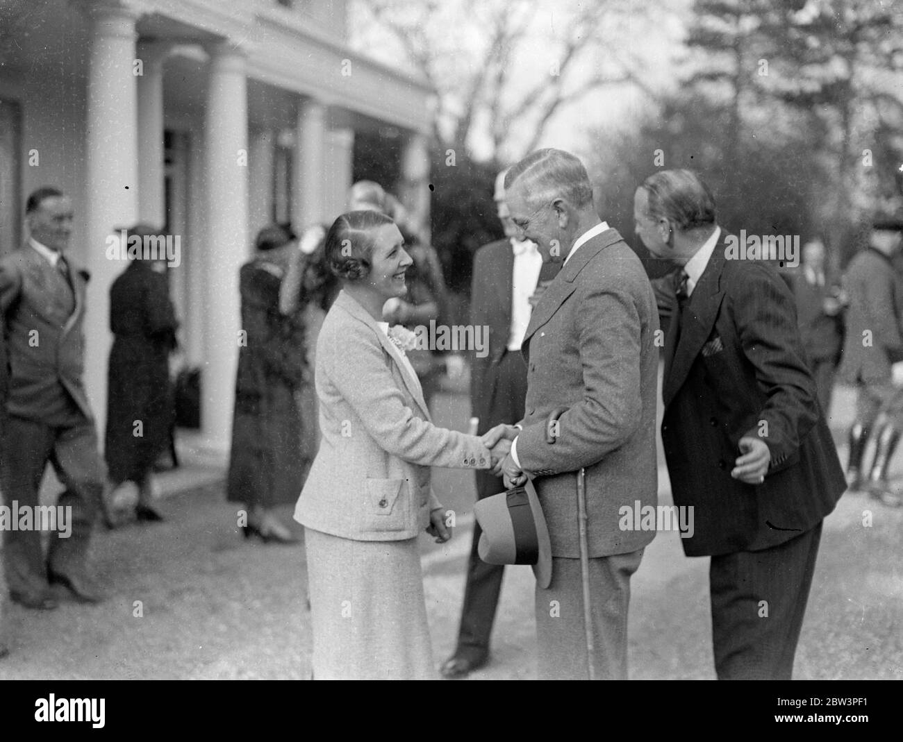 The American Ambassador , Mr Robert W Bingham , and the fourteen ...