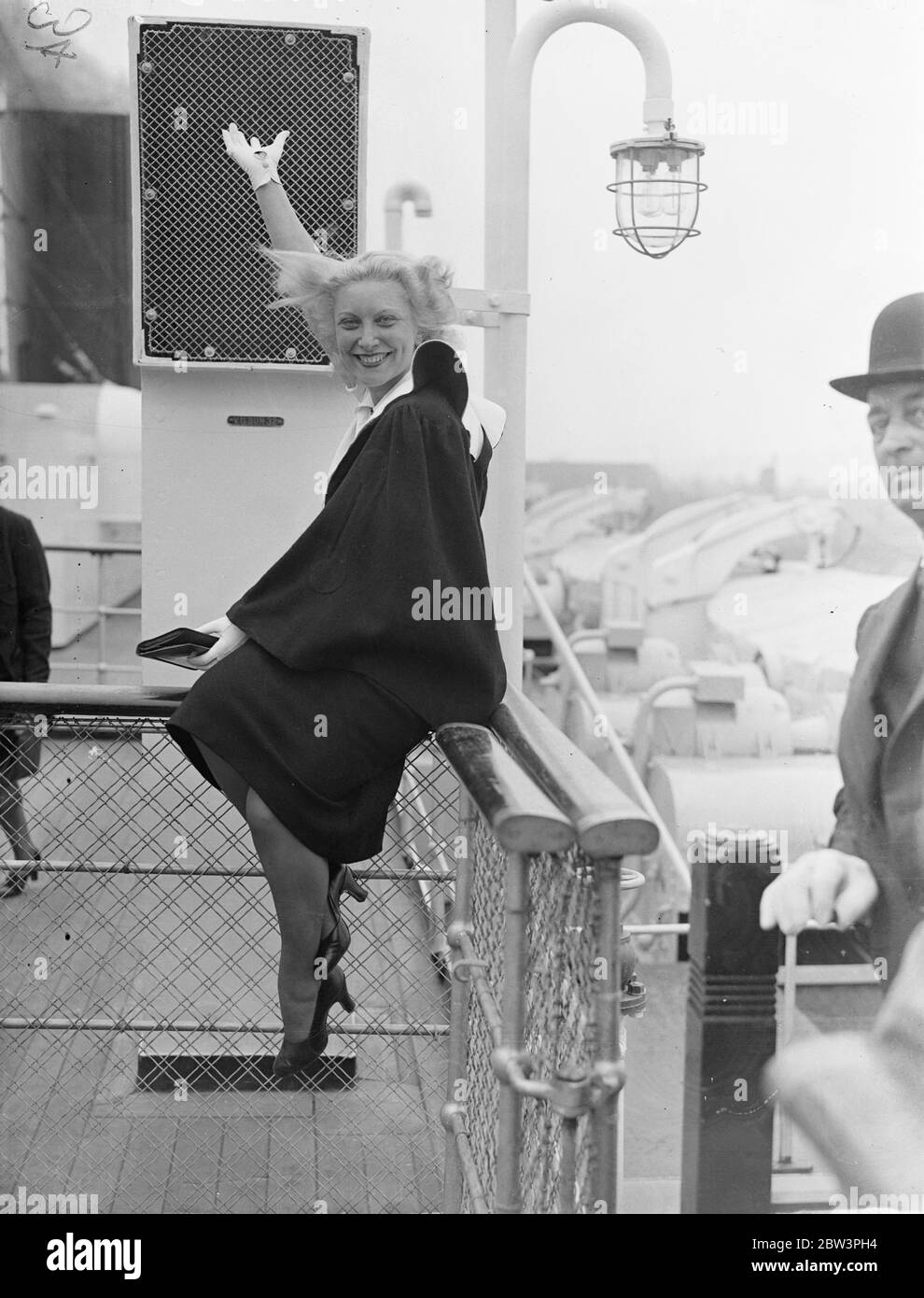 Frances Day as defendant in Law suit hearing today . Miss Frances Day ...