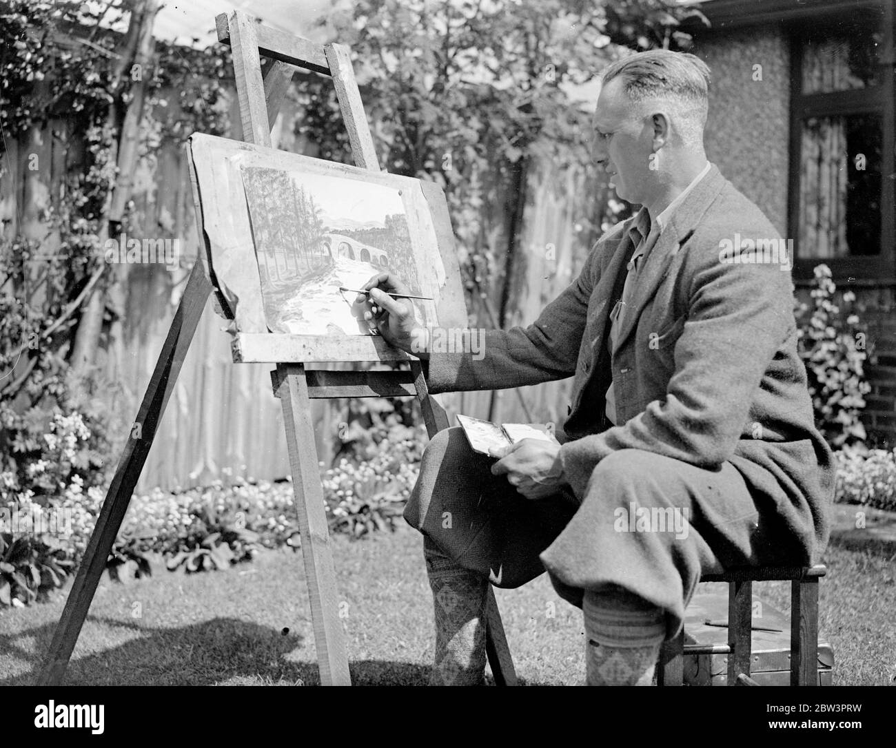 Policeman artist retires after 25 years . Now he can paint as much as ...