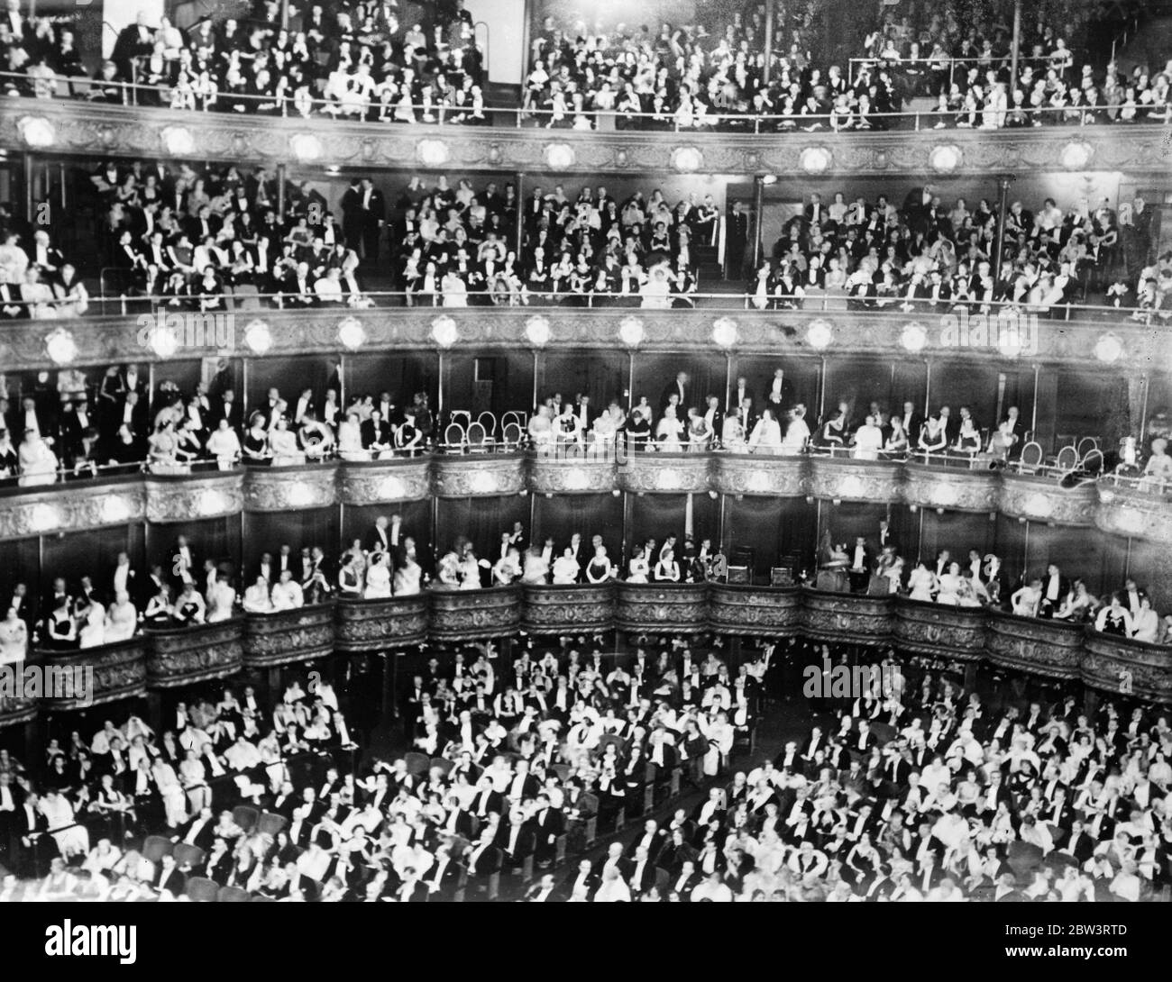 Which opens at the new theatre in london Black and White Stock Photos ...