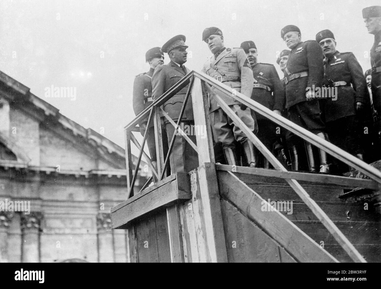 Mussolini tears down and builds up as Rome ' s birthday is celebrated ...