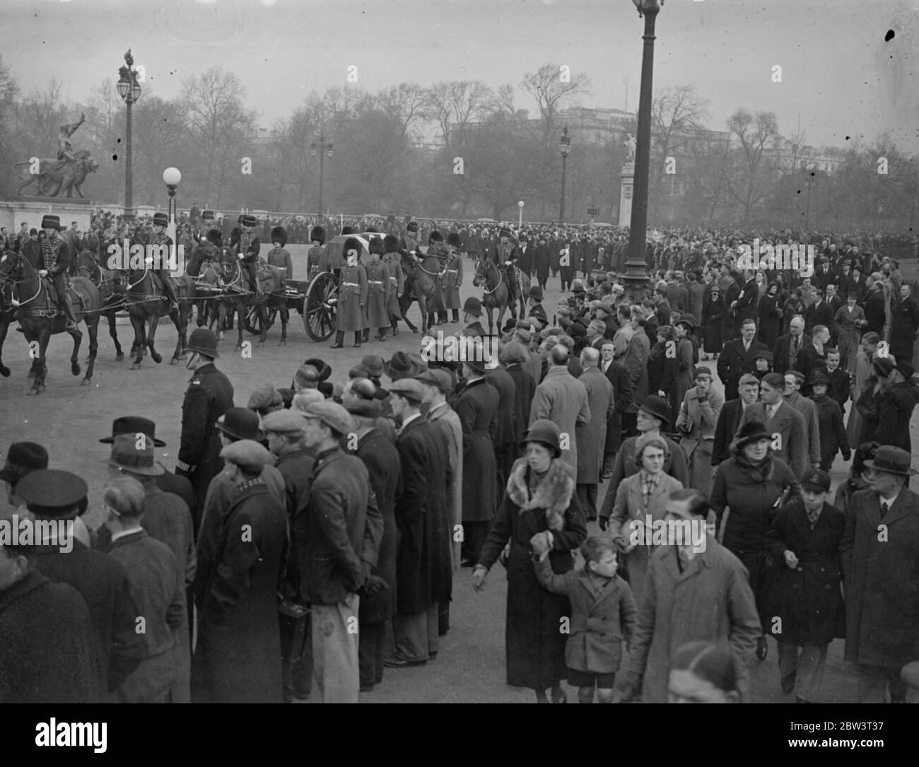 Funeral procession of the German Ambassador . Mr Anthony Eden , Sir ...
