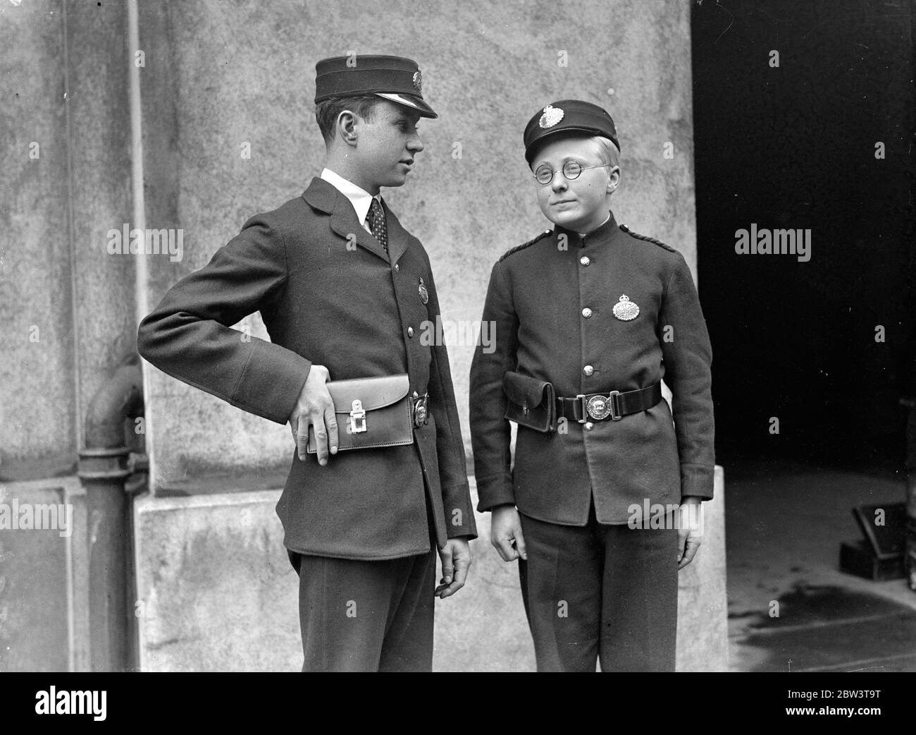 Smarter Uniforms For Post Office Messenger Boys - Open Collars Post ...