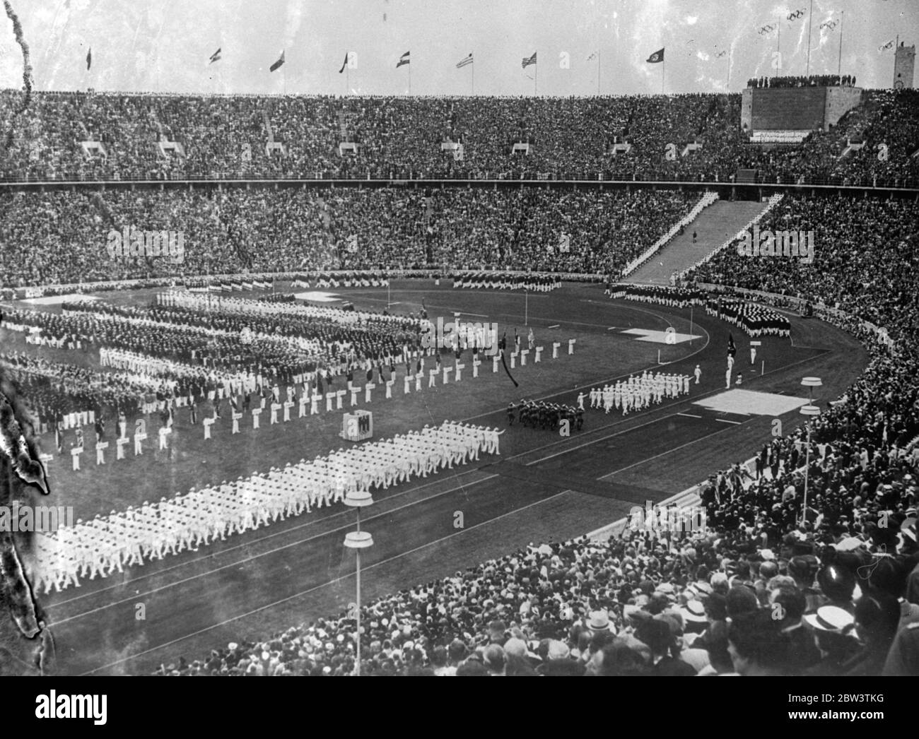 Olympic Stadium Berlin 1936 Hitler