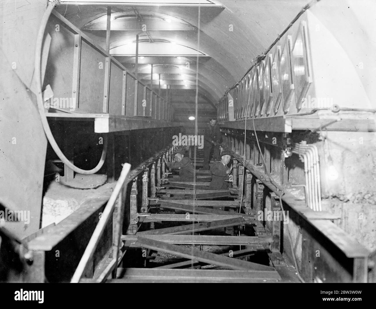 The end of London ' s first escalator . The first escalator that was ...