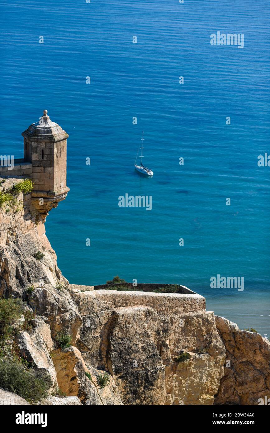 Panorama alicante from castle hi-res stock photography and images - Alamy