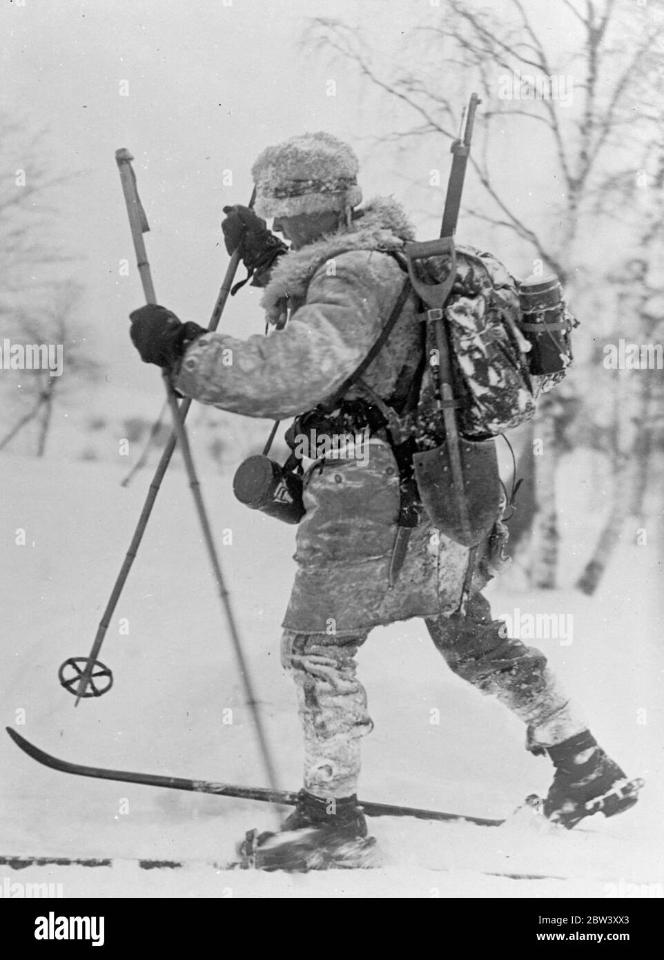 Sweden ' s Arctic army ! . Looking like something between an Arctic ...