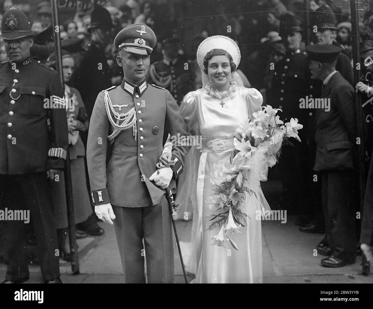 German wedding 1930s hi-res stock photography and images - Alamy