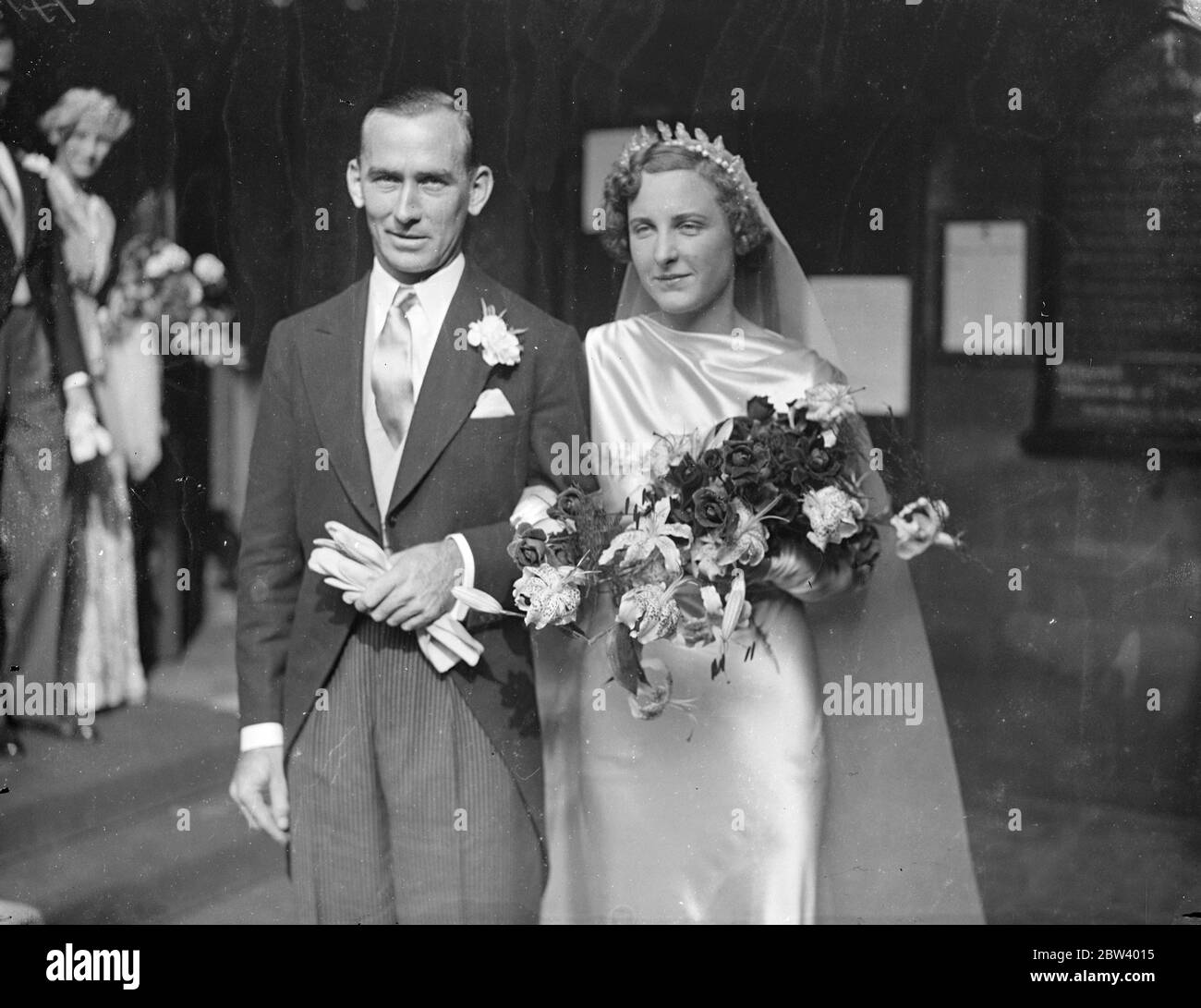 Nigerian treasury official weds in London . Mr Norman de Gorston of H M ...