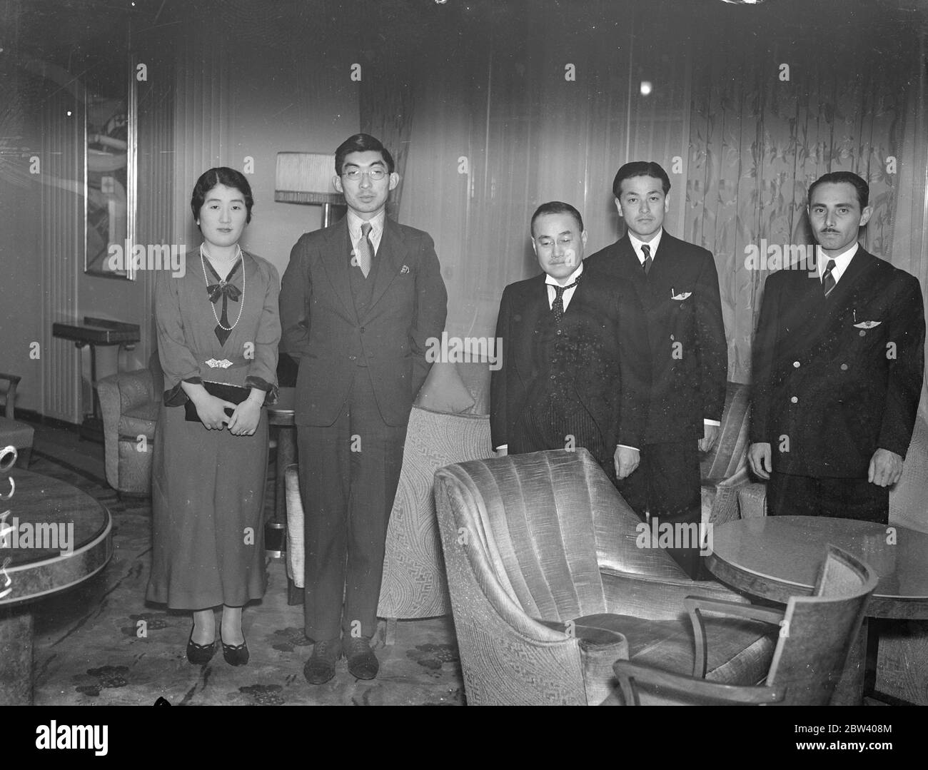Prince and Princess Chichibu welcomed by Ambassador and record-breaking ...