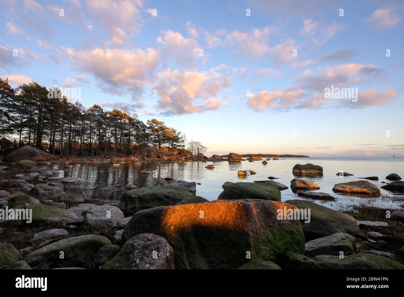 sea shore landscape Stock Photo - Alamy