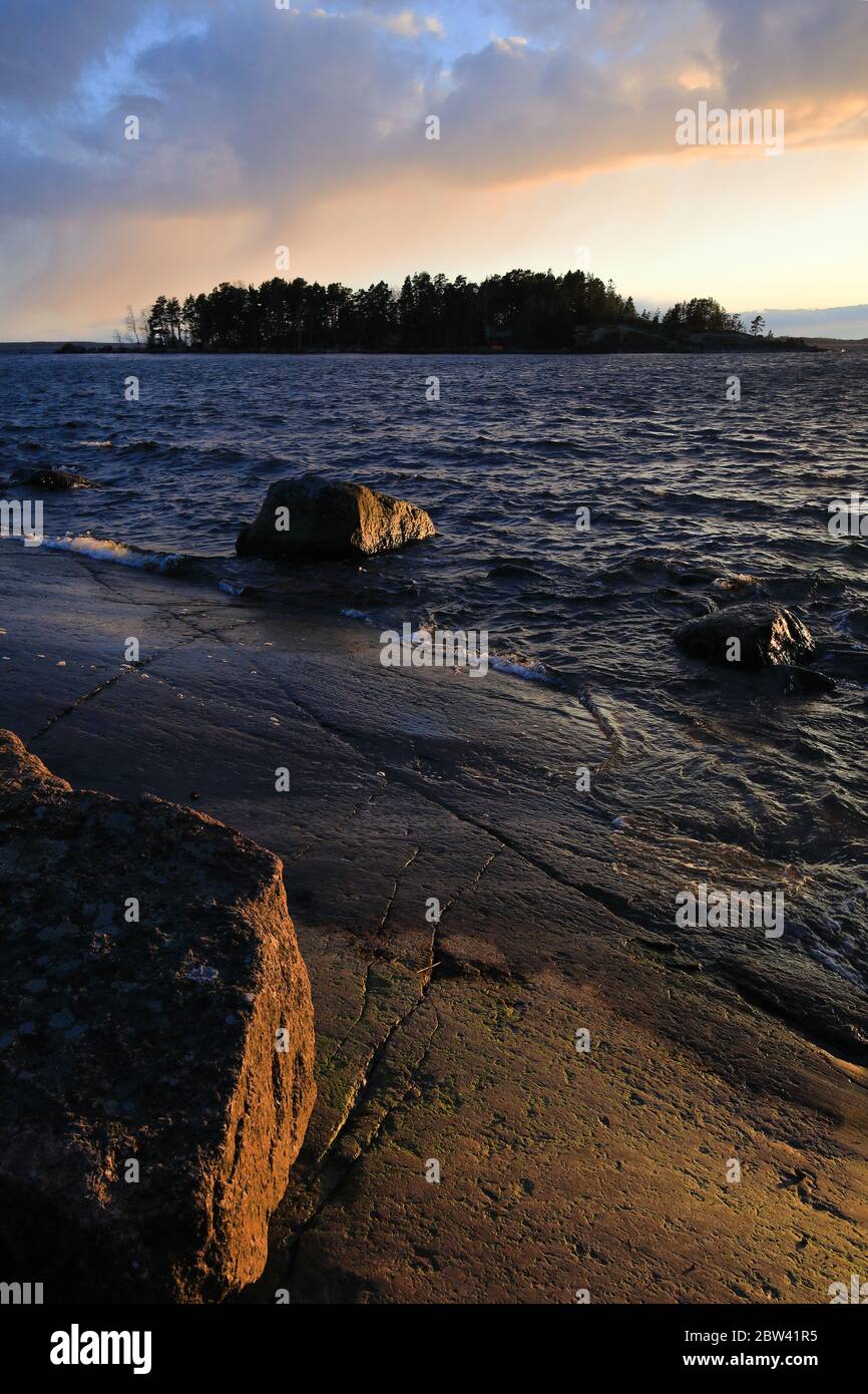 sea shore landscape Stock Photo - Alamy