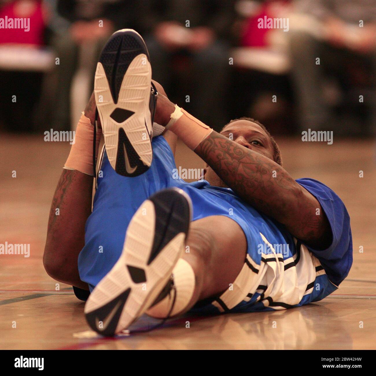 Dennis Rodman during Genesis Brighton Bears vs Guildford Heat at The ...