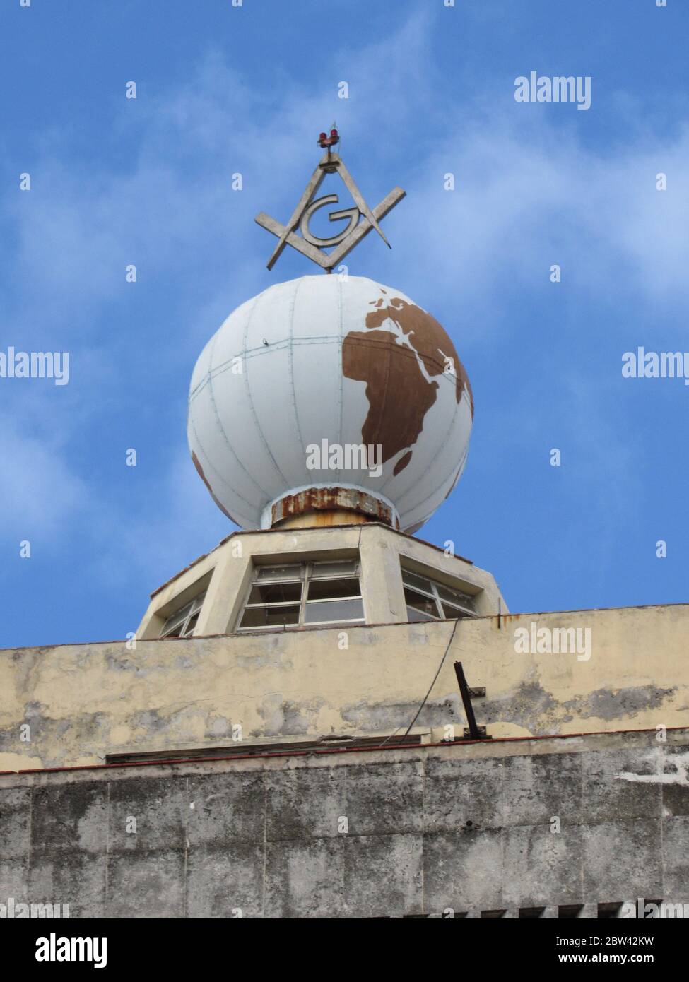 The Masonic Grand Lodge of Cuba in the city of Havana, 508 Avenue ...