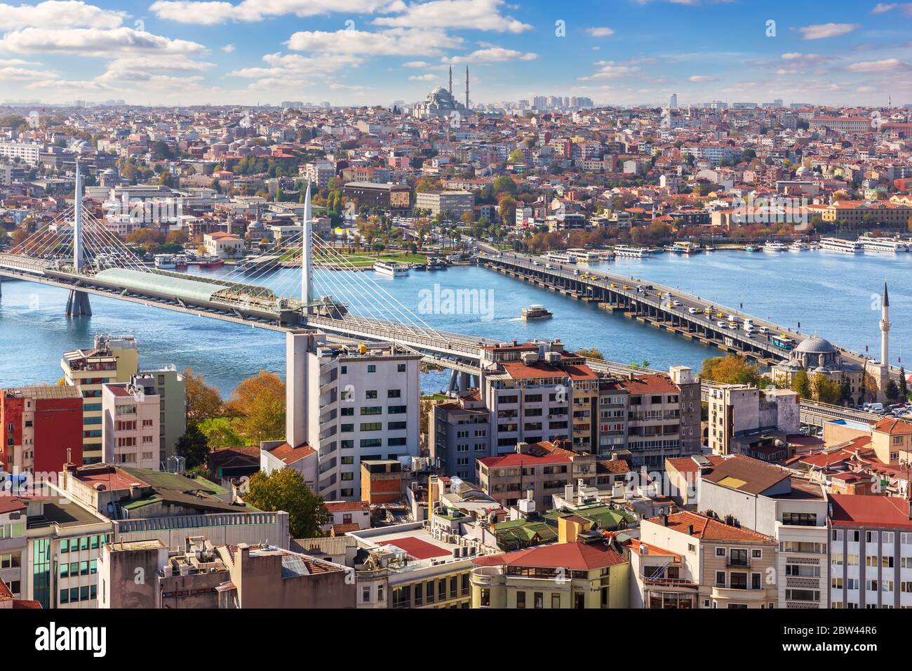 Halic skyline cityscape water hi-res stock photography and images - Alamy
