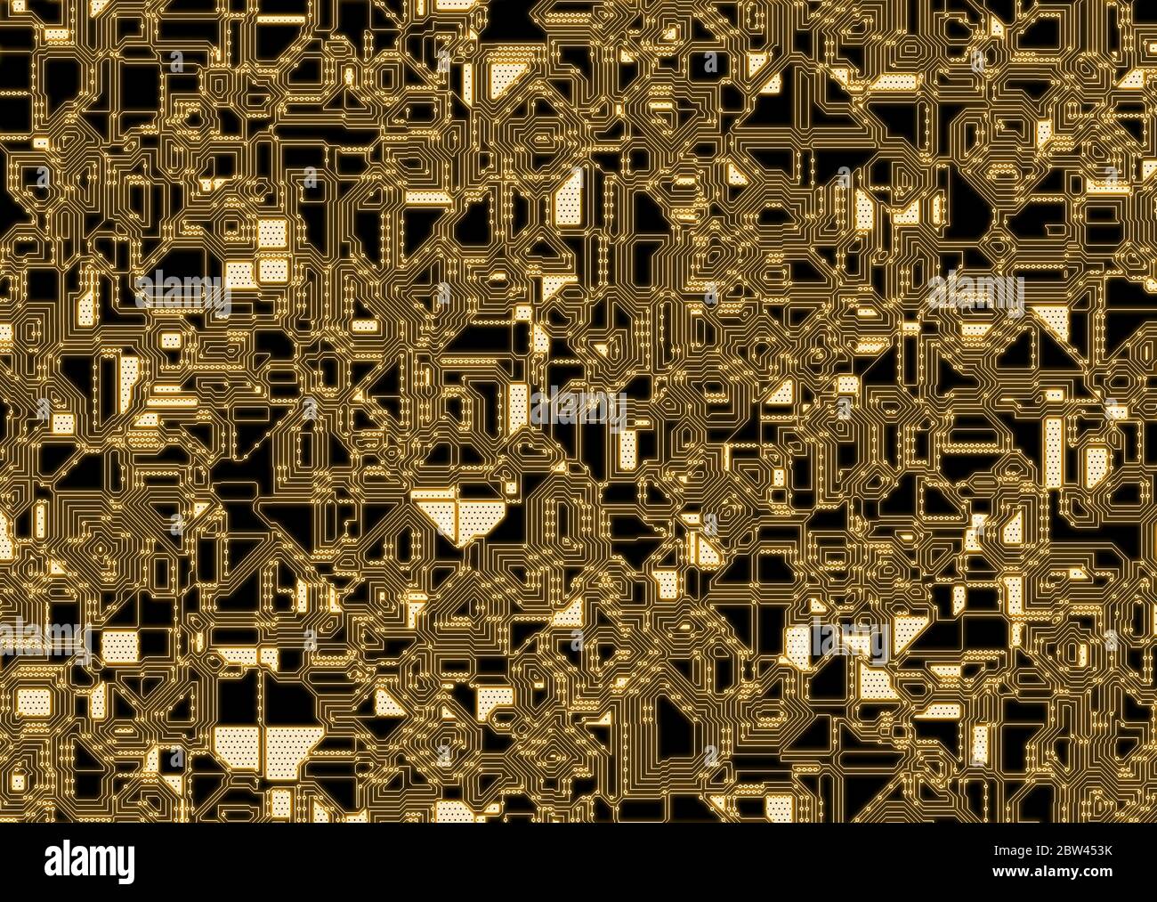 cyber tron circuit cpu chip background Stock Photo - Alamy