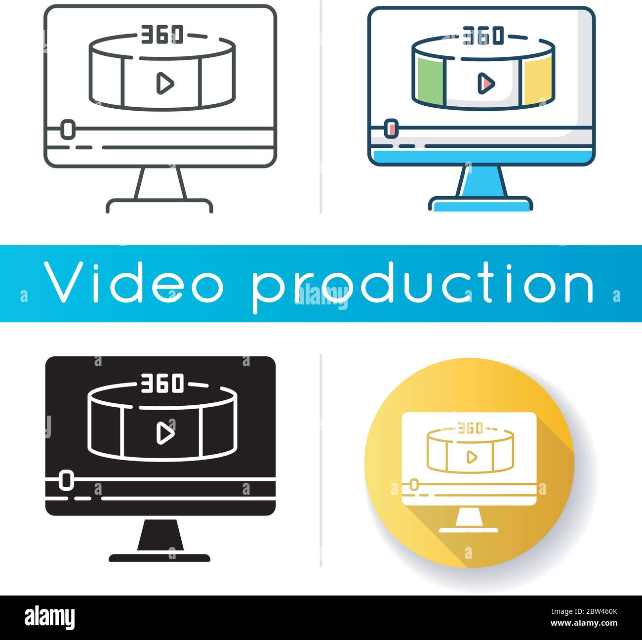 Immersive view Stock Vector Images - Alamy