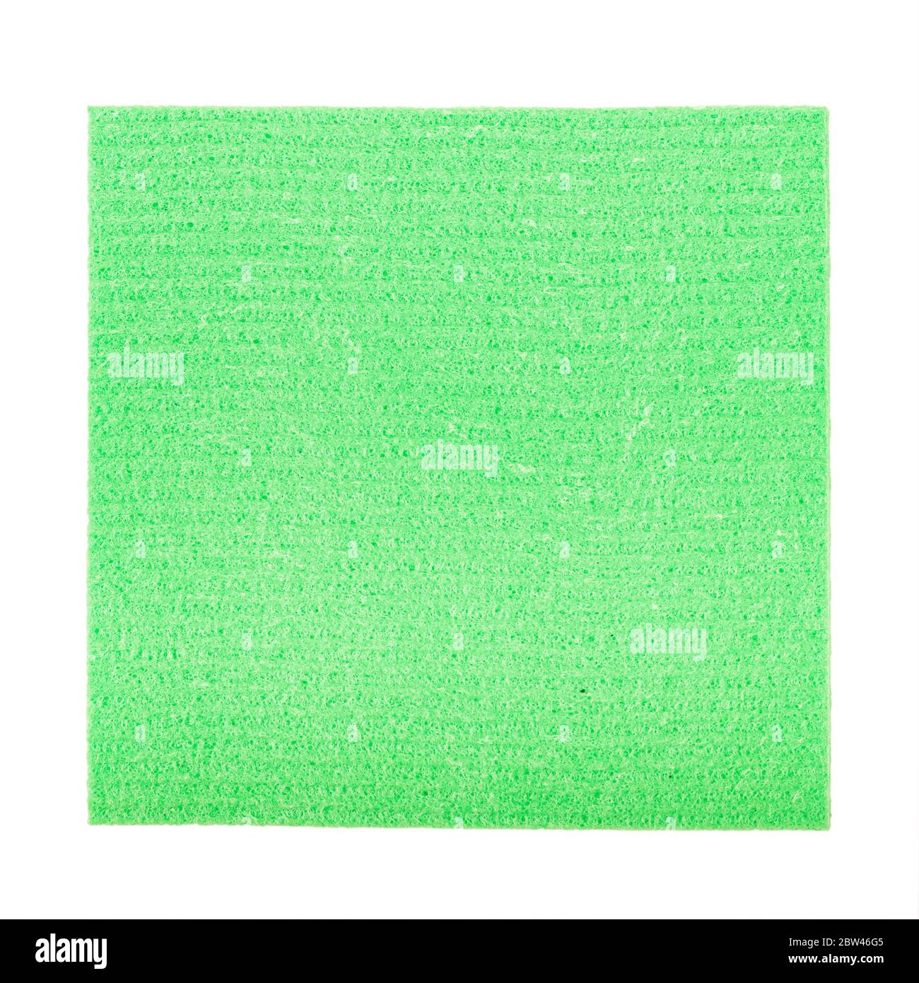 Cleaning rag in green color isolated on white background. File contains ...