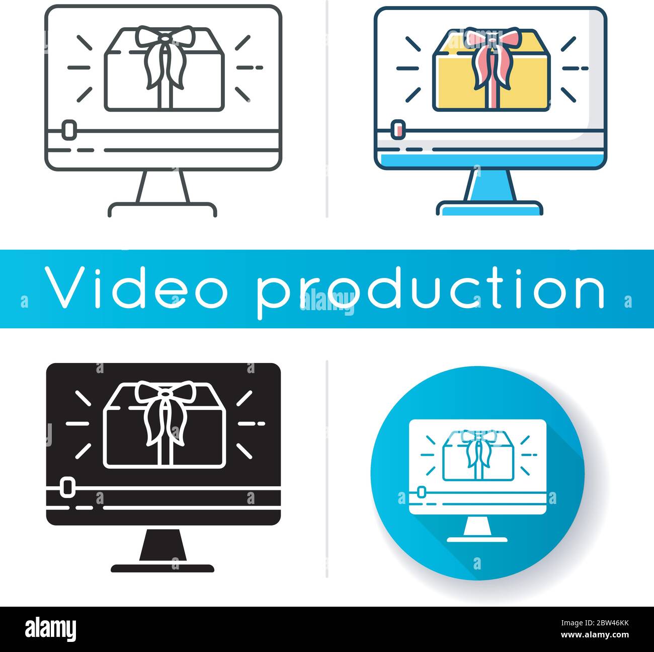Unboxing video Stock Vector Images - Alamy