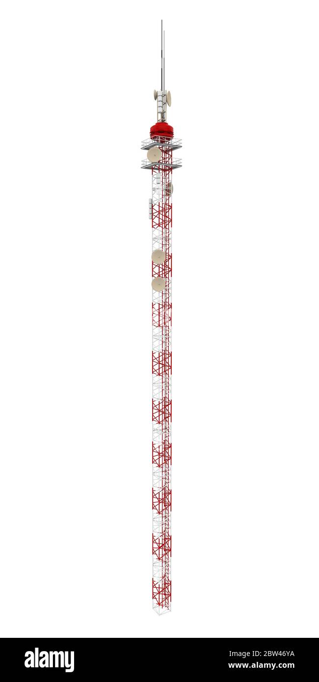 Telecommunication network Cut Out Stock Images & Pictures - Alamy