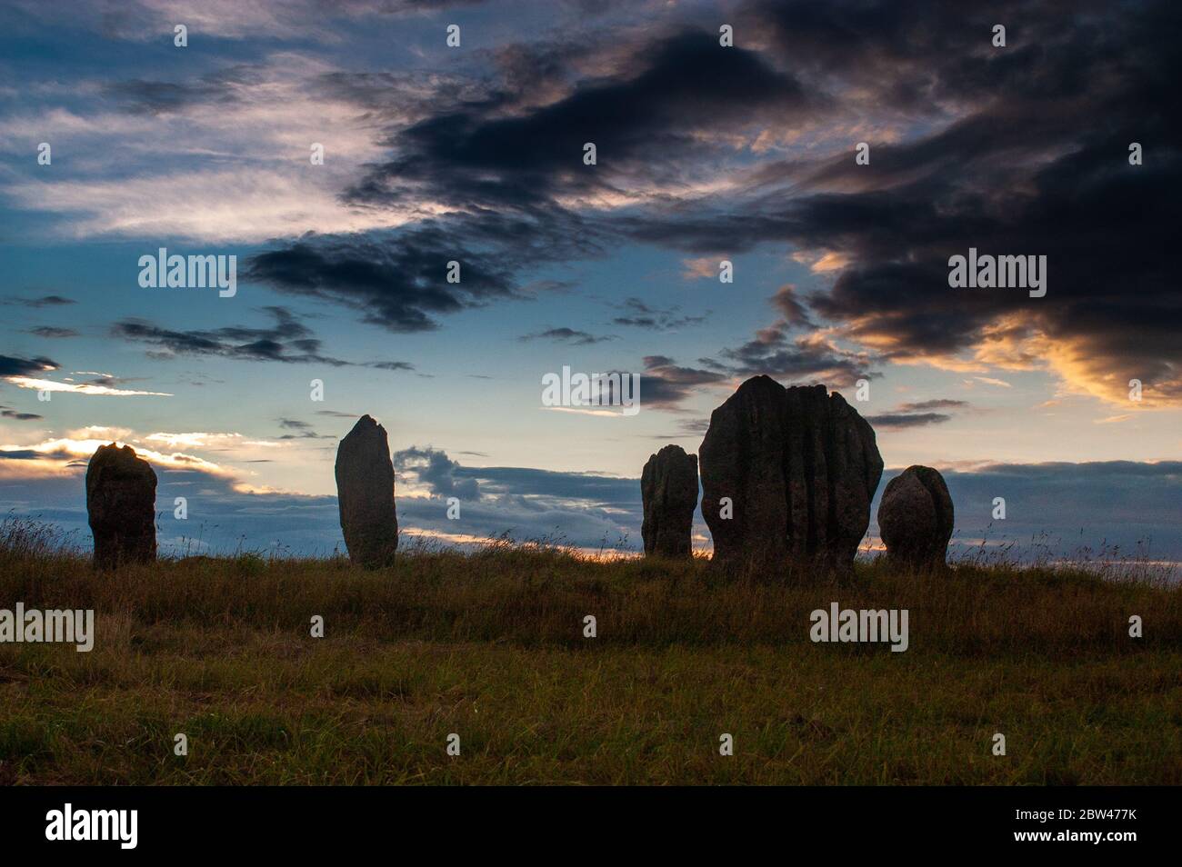 Five stones of duddo hi-res stock photography and images - Alamy