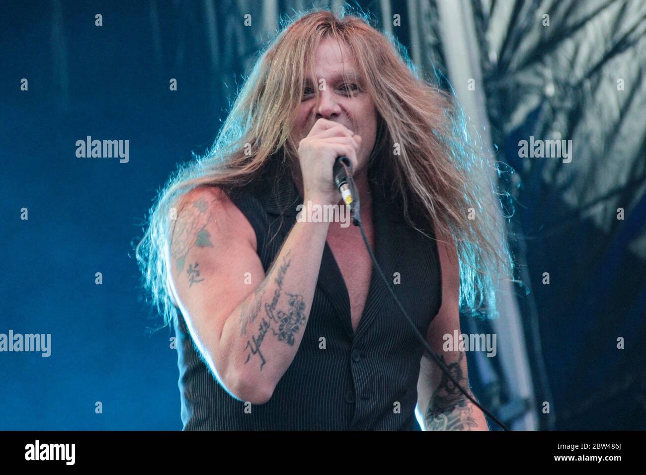 Sebastian bach skid row hi-res stock photography and images - Alamy