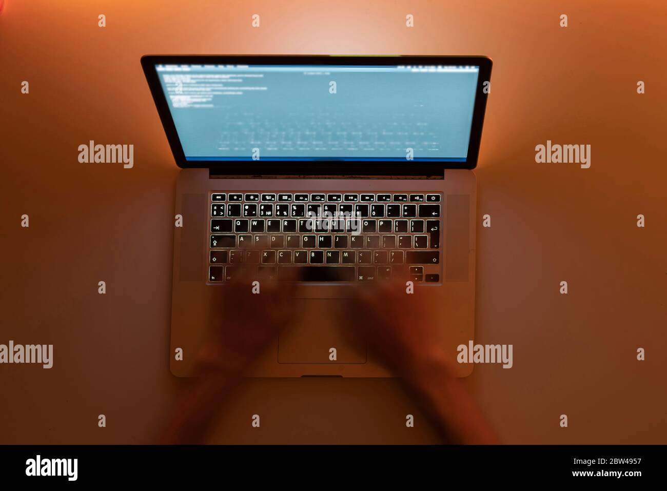 Typing movement hi-res stock photography and images - Alamy