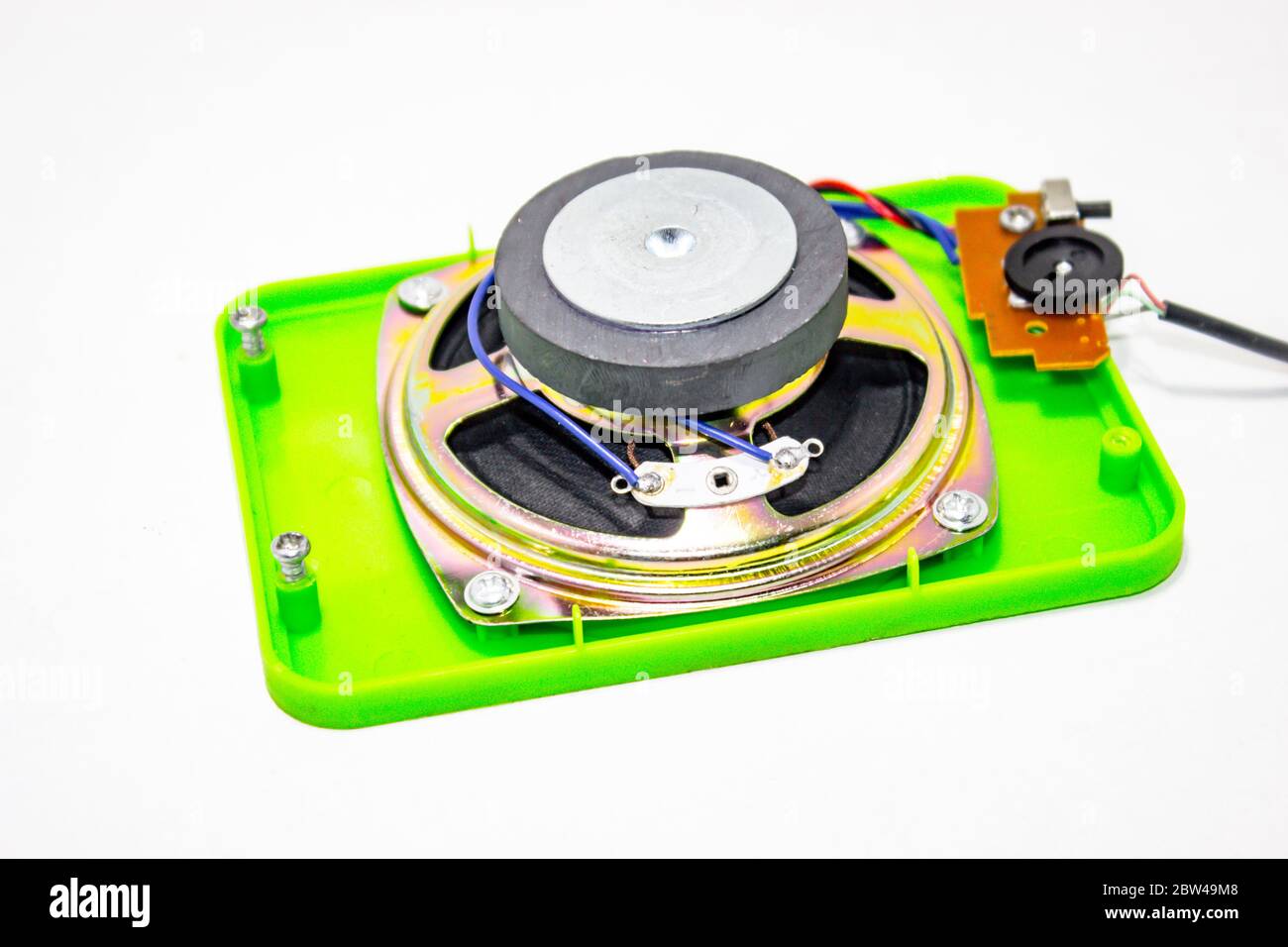 A picture of electric speaker Stock Photo - Alamy