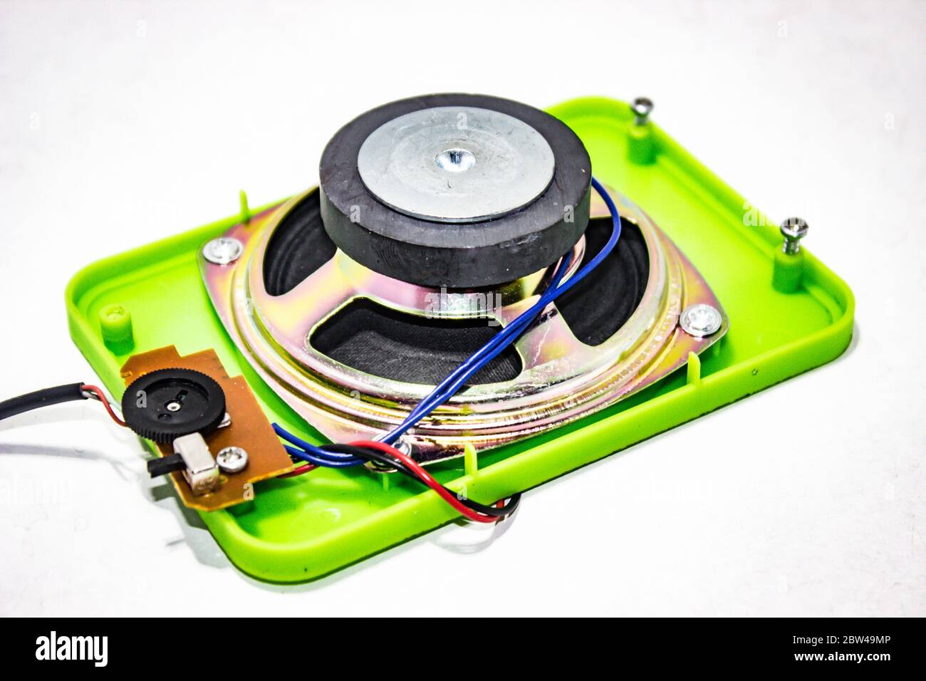 A picture of electric speaker Stock Photo - Alamy