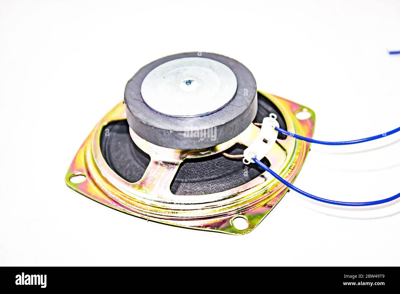 A picture of electric speaker Stock Photo - Alamy