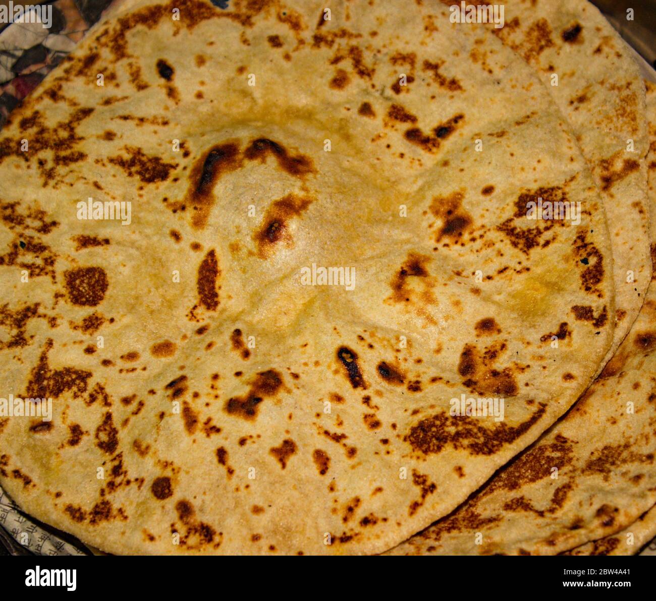Chapati wheat hi-res stock photography and images - Alamy
