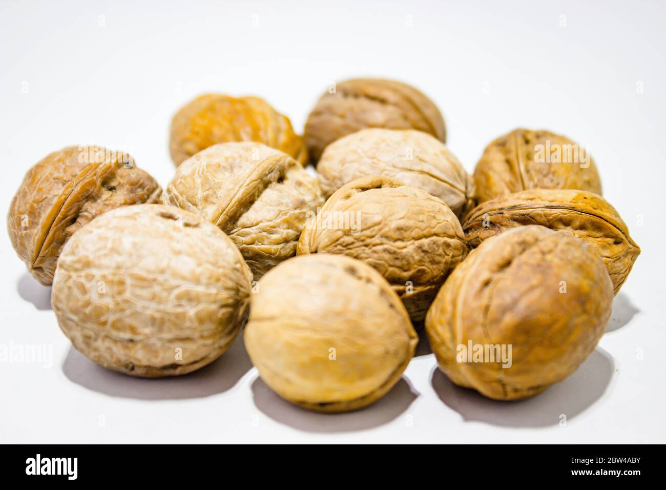 A picture of dry walnuts Stock Photo - Alamy