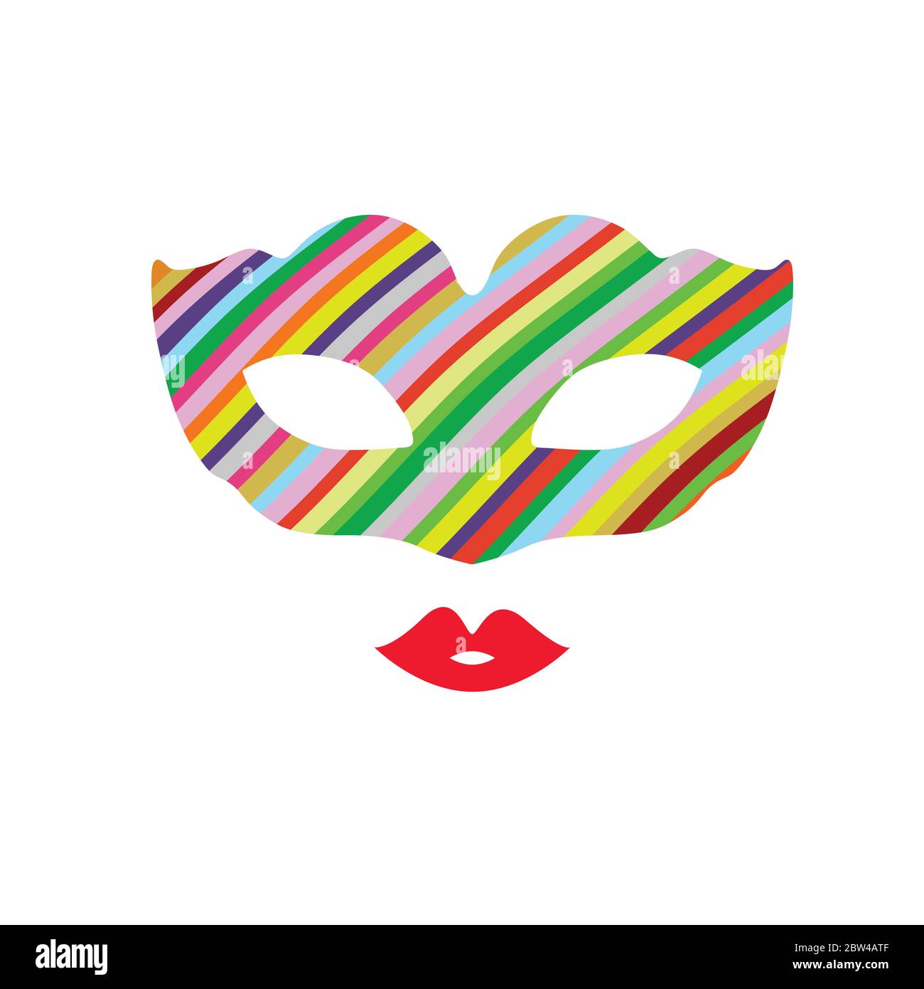 venice mask color mystery illustration Stock Vector Image & Art - Alamy