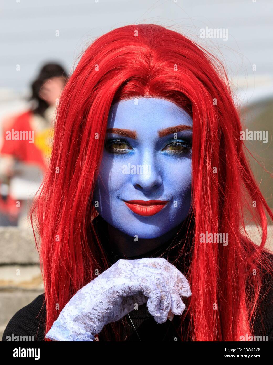 Woman cosplaying at comicon hi-res stock photography and images - Alamy