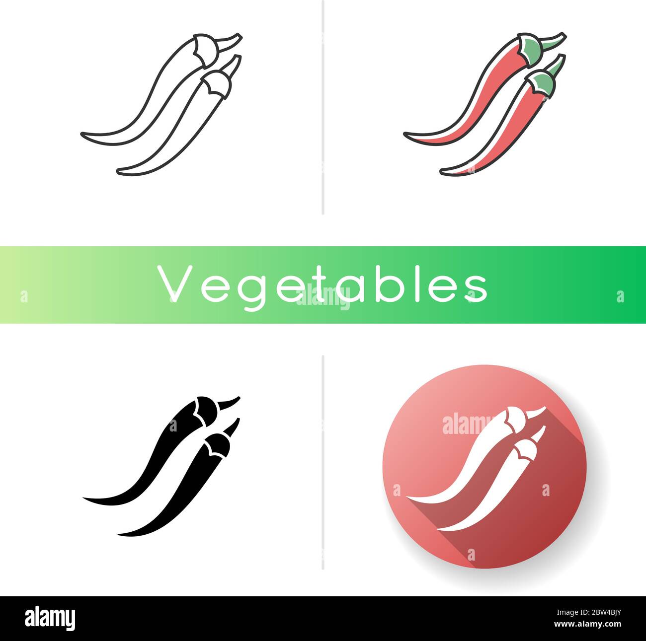 Chilli pepper icon Stock Vector Image & Art - Alamy