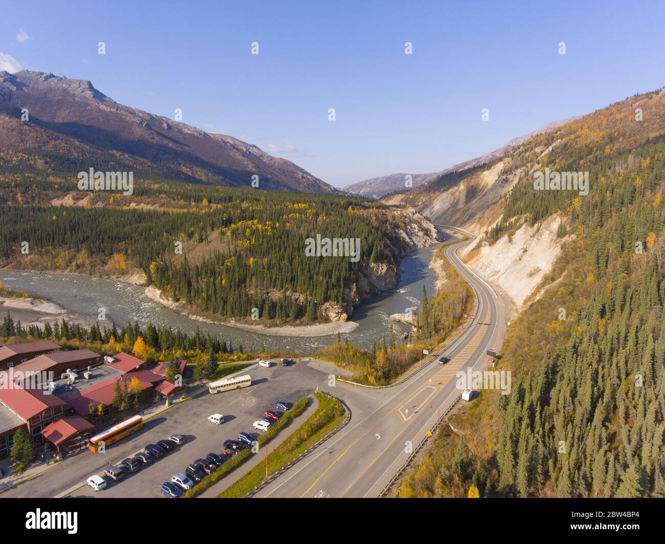 Aerial View Ak Village Arctic High Resolution Stock Photography and ...